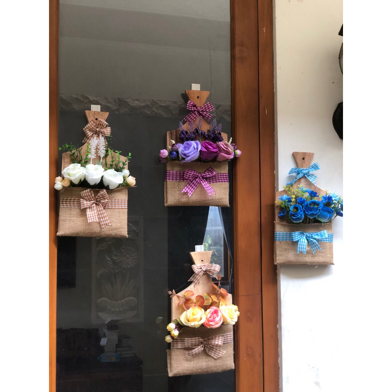 Jual Hiasan Dinding Hiasan Pintu Aesthetic Rustic Shabby Dekorasi ...