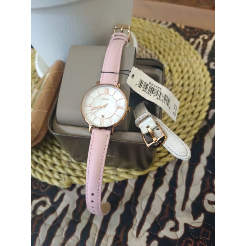 Jual Jam Kulit Ocil Pink (Link CO, Baca Deskripsi) | Shopee Indonesia