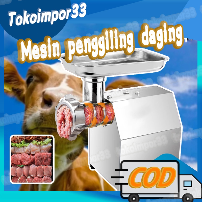 Jual 600W 60kg/h 50Hz Penggiling Daging Daya Tinggi Pemilih Daging ...