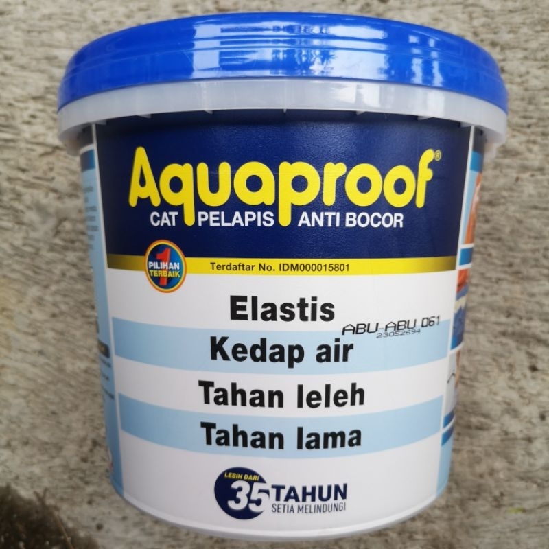 Jual Cat Pelapis Anti Bocor Aquaproof Galon 4 kg | Shopee Indonesia