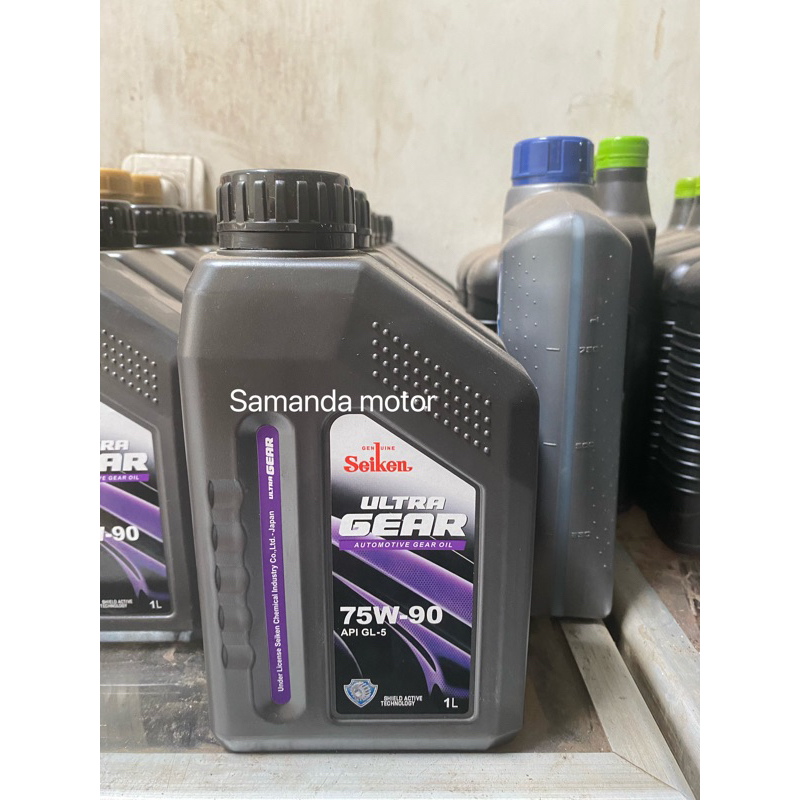 Jual Oli Transmisi Seiken Ultra Gear SAE 75W-90 GL-5 1000ML / 1 Liter | Shopee Indonesia