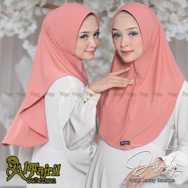 Jual HIJAB JERSEY DAILY BY AL FAJRIL JILBAB DEWASA REMAJA HARIAN MURAH ...