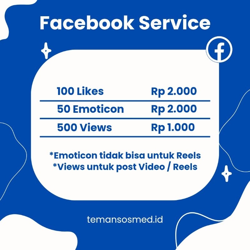 Jual Facebook Views Likes Emoticon FB Like View Emot Viewer FB Viewers ...