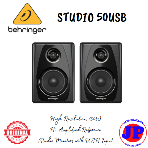 Jual Behringer Studio 50USB 5" Powered Studio Monitors with USB ...
