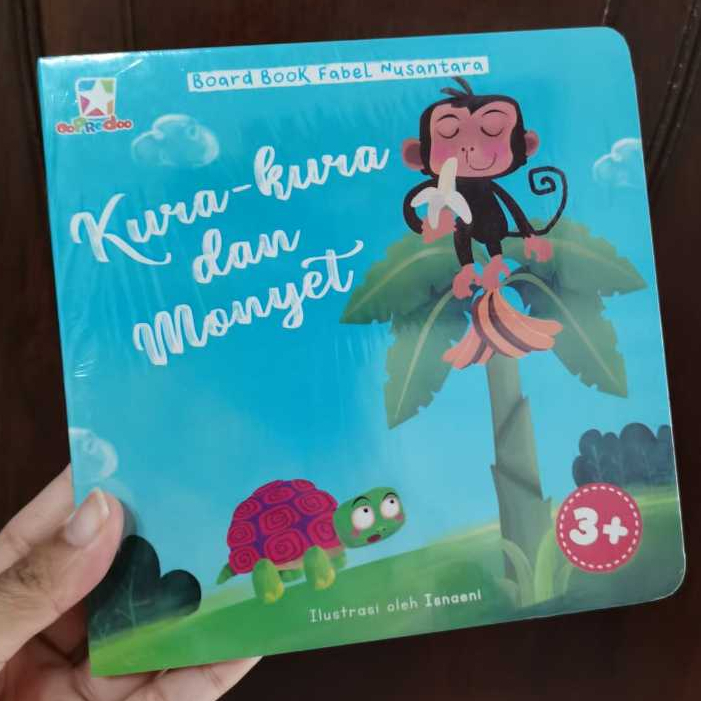 Jual BOARDBOOK Fabel Nusantara Kura-kura dan Monyet ORIGINAL LANGSUNG ...