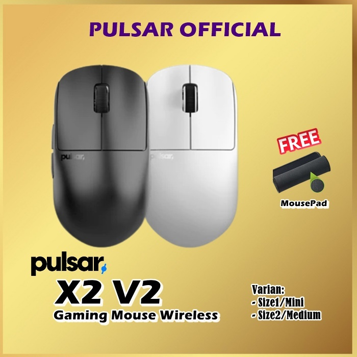 Jual Pulsar X2 V2 - X2 V2 Mini Ultra-Lightweight Wireless Gaming Mouse ...
