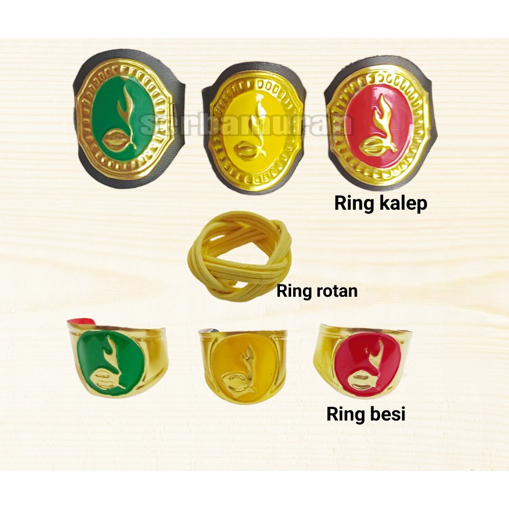 Jual Ring kacu rotan ring hasduk rotan asesories pramuka | Shopee Indonesia