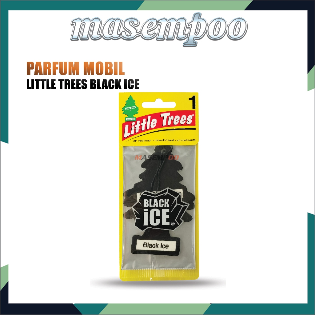 Jual Parfum Mobil LITTLE TREES BLACK ICE Pengharum ruangan | Shopee ...