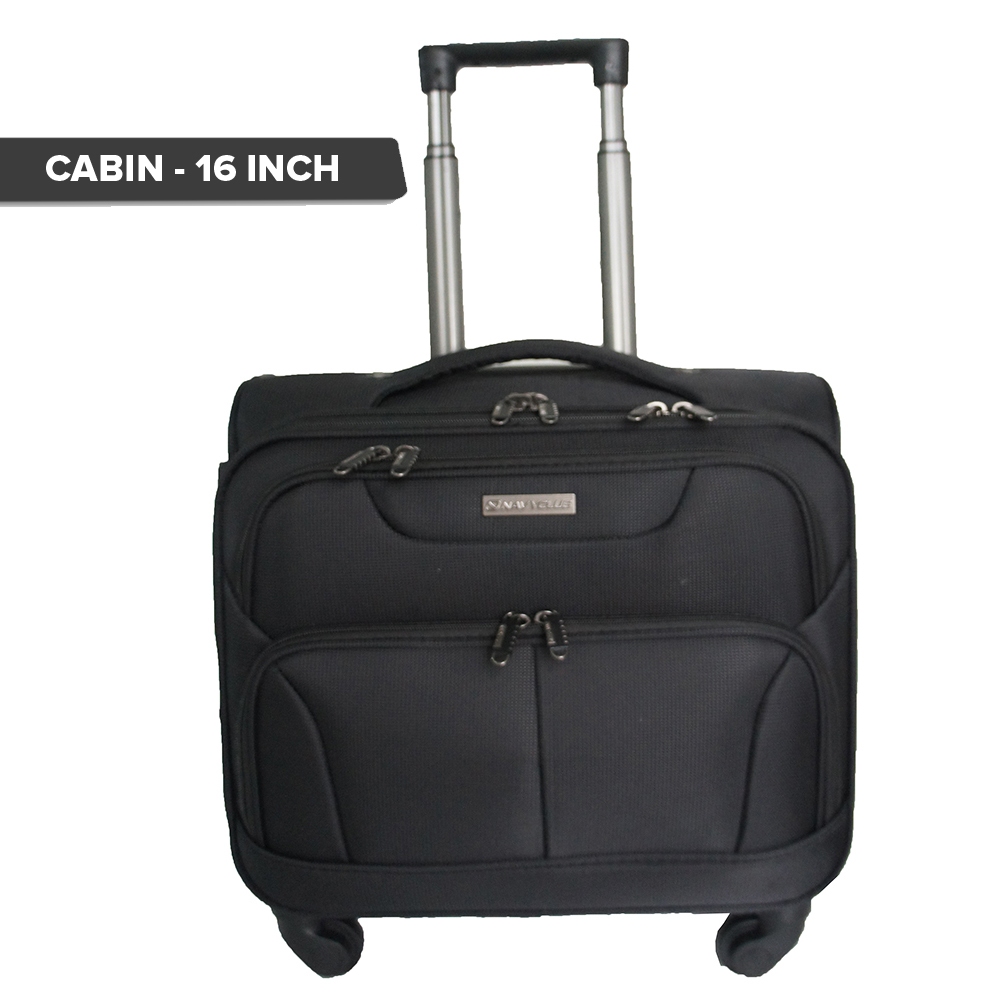 Jual Navy Club Futura Koper Kabin SoftCase - 4 Roda Putar TSA Lock With ...