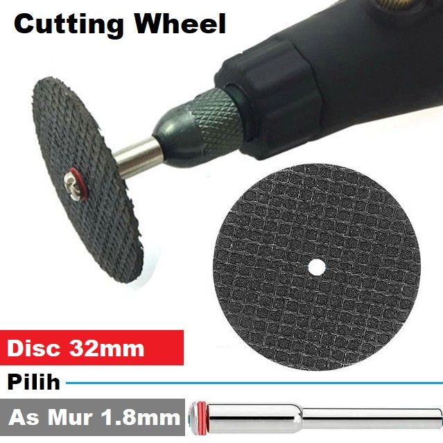 Jual Mata Cut-Off Potong Penghalus Logam Mini Grinder Mesin Gerinda ...