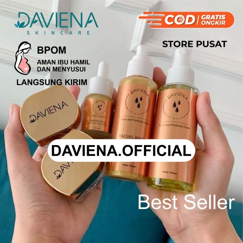 Jual (READY) GOLD SERIES | DAVIENA SKINCARE | DAVIENA PALEMBANG ...