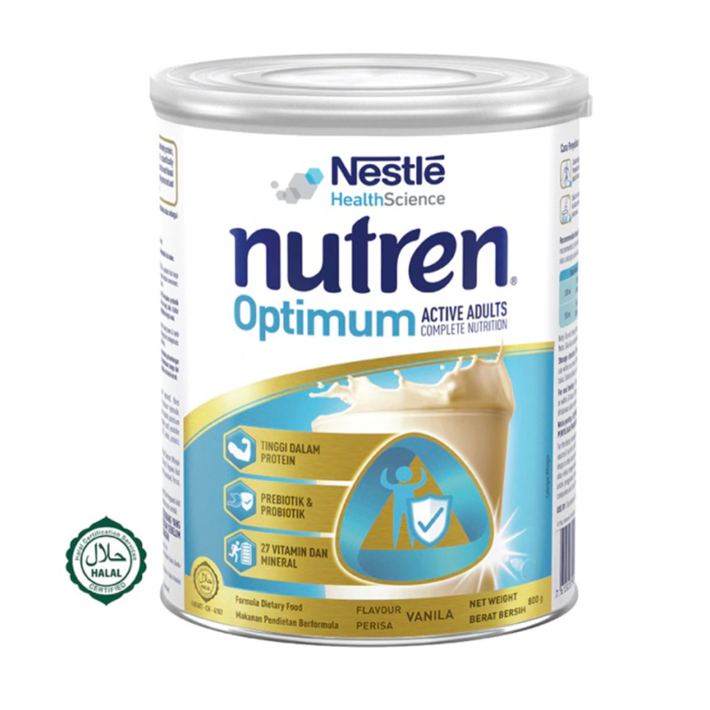 Jual Nestle Nutren Optimum 800g | Shopee Indonesia