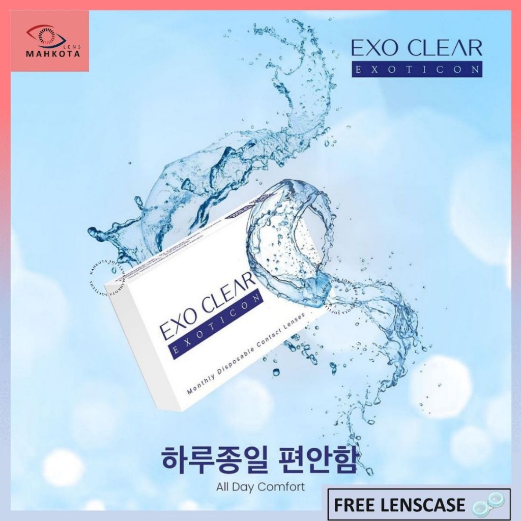 Jual SOFTLENS BENING X2 EXO CLEAR MINUS (-0.50 sd -10.00) MADE IN KOREA ...
