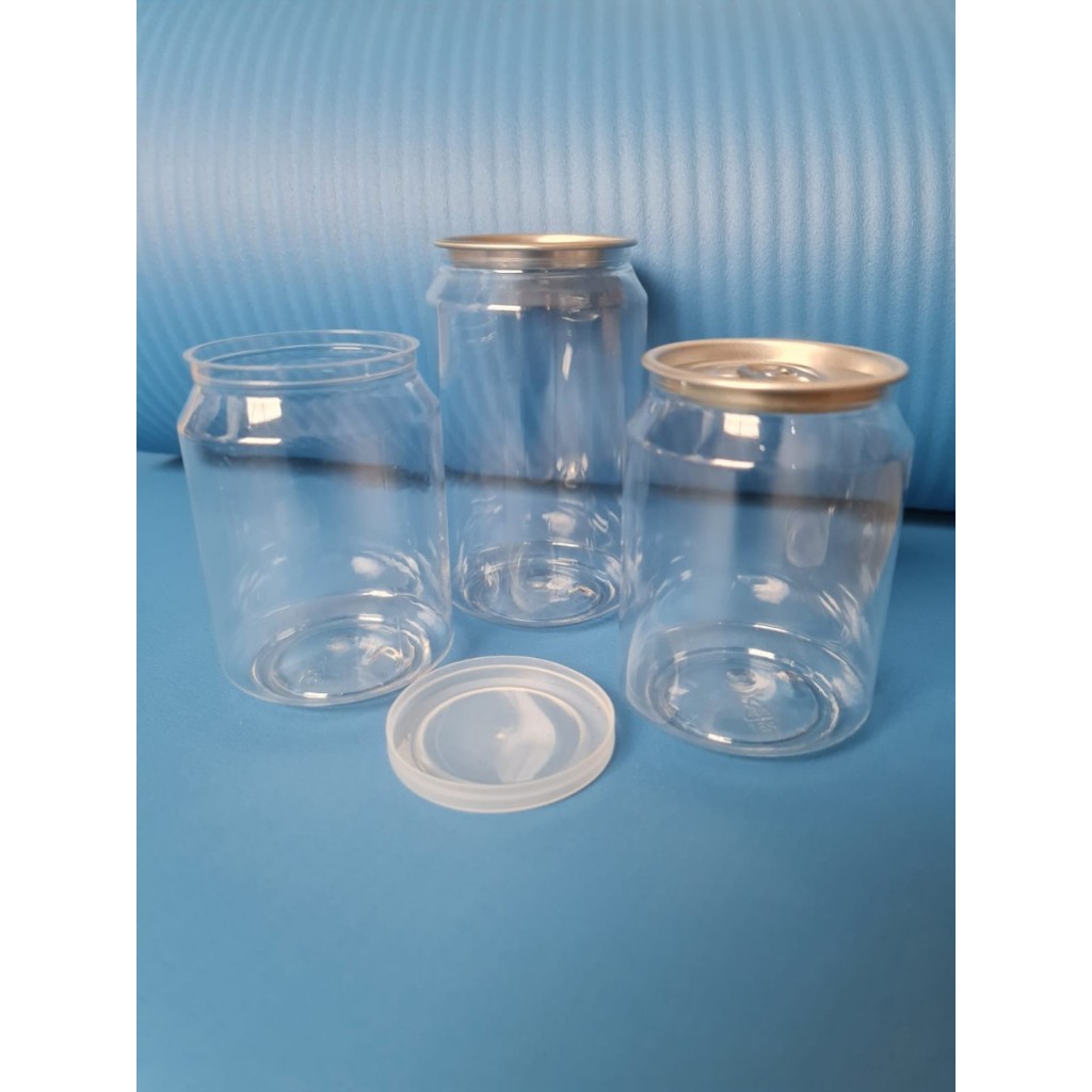 Jual BOTOL PLASTIK PET CAN 250ML / 250 ML - SILVER 250ML | Shopee Indonesia