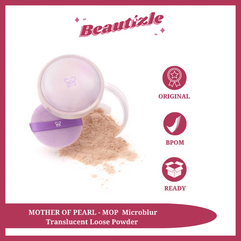 Jual MOTHER OF PEARL - MOP Microblur Translucent Loose Powder | Shopee ...