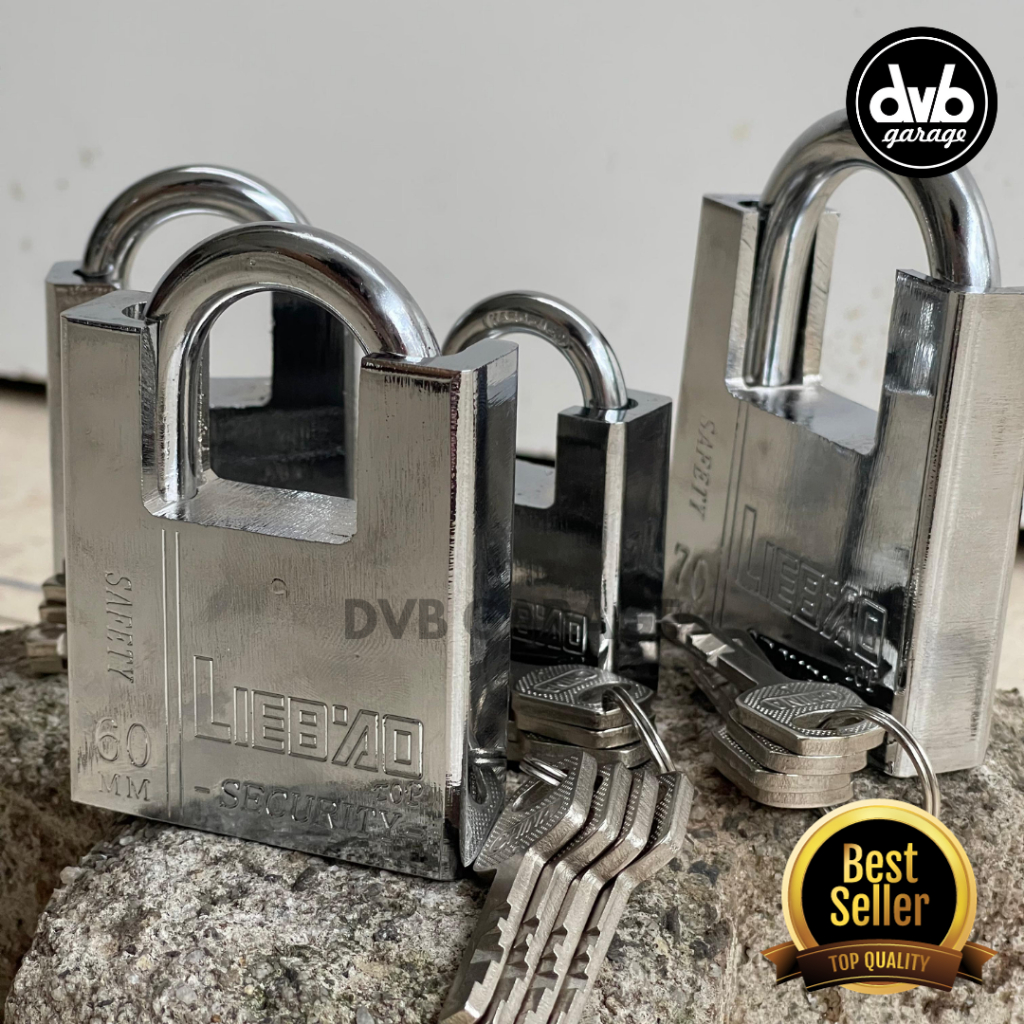 Jual GEMBOK JAKET BESI STEEL ANTI GUNTING/ANTI KARAT PADLOCK KUNCI ...