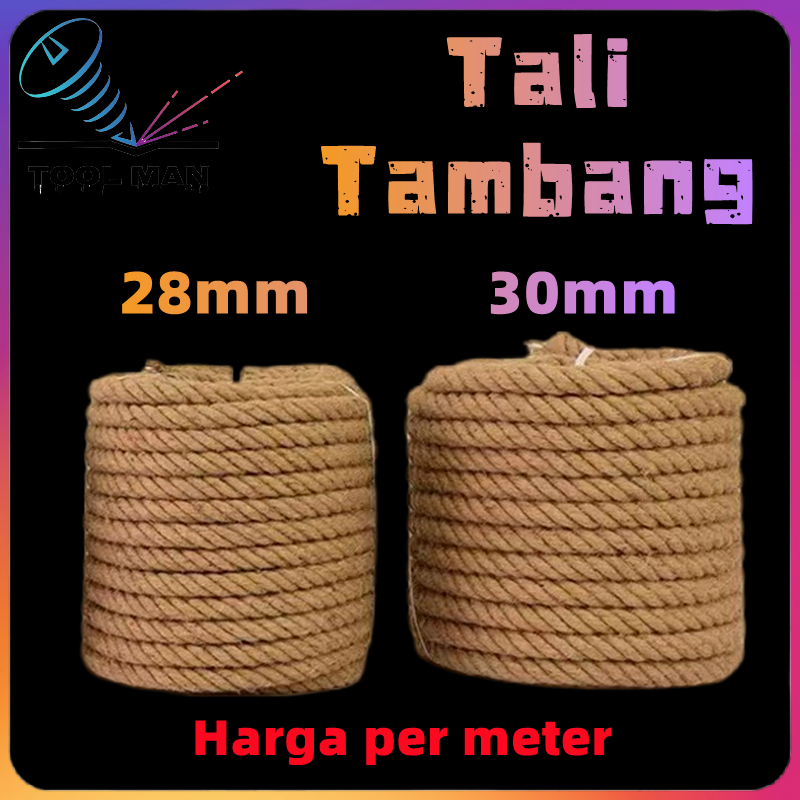 Jual Tali tambang besar 28mm 30mm【Harga per meter】Tarik tambang ...