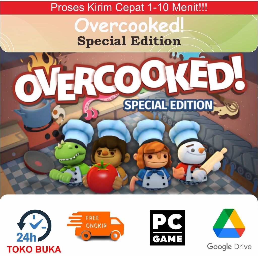 Jual OVERCOOKED : SPECIAL EDITION | PC GAMES | LAPTOP GAMES | TERMURAH ...