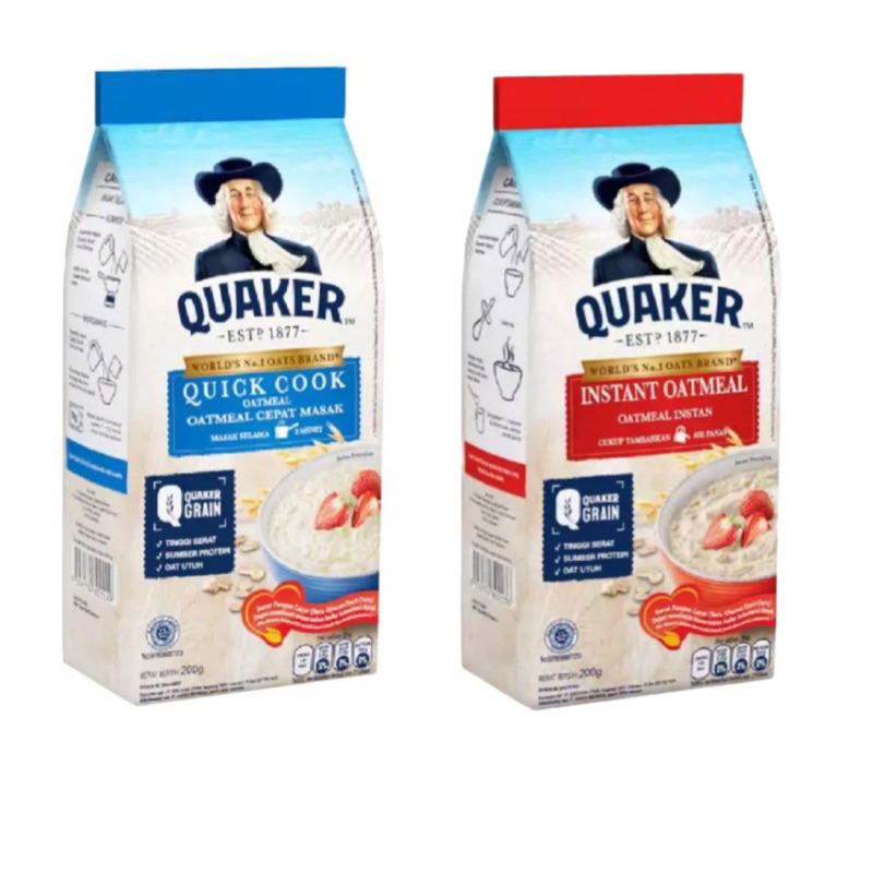 Jual QUAKER 200g | Shopee Indonesia