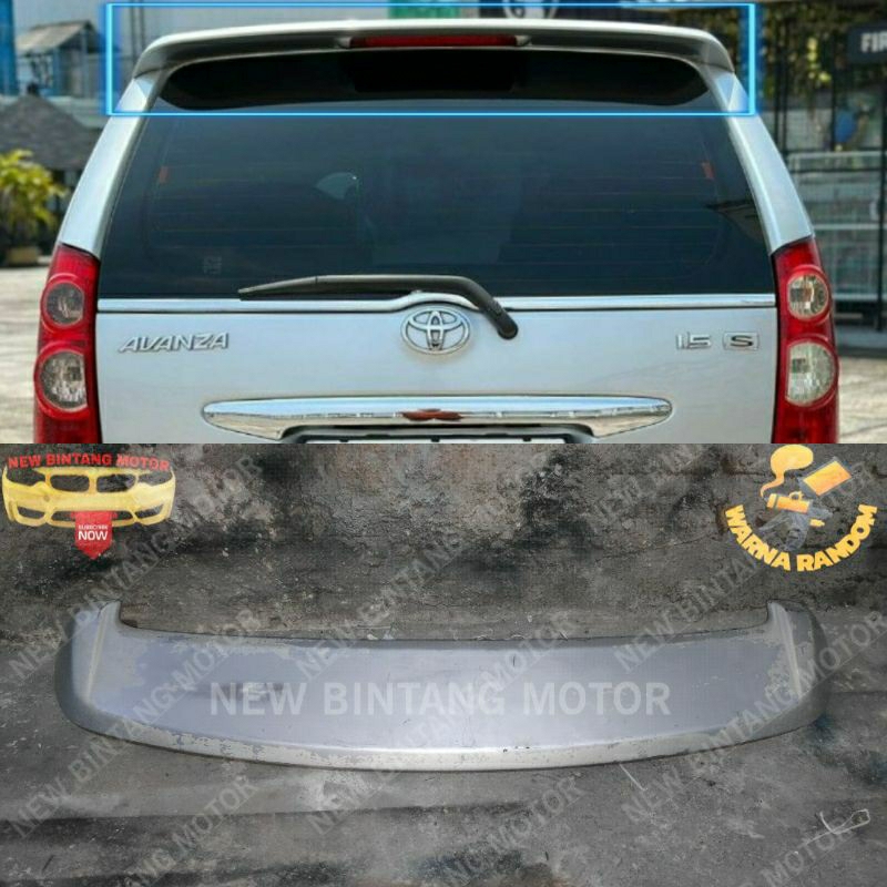 Jual Spoiler bagasi toyota avanza daihatsu xenia 2005 2010 original ...