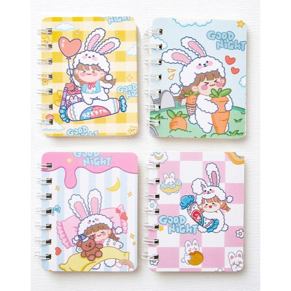 Jual NOTE BOOK MINI RING A7 / NOTE BOOK / BUKU A7 / BUKU TULIS / BUKU ...