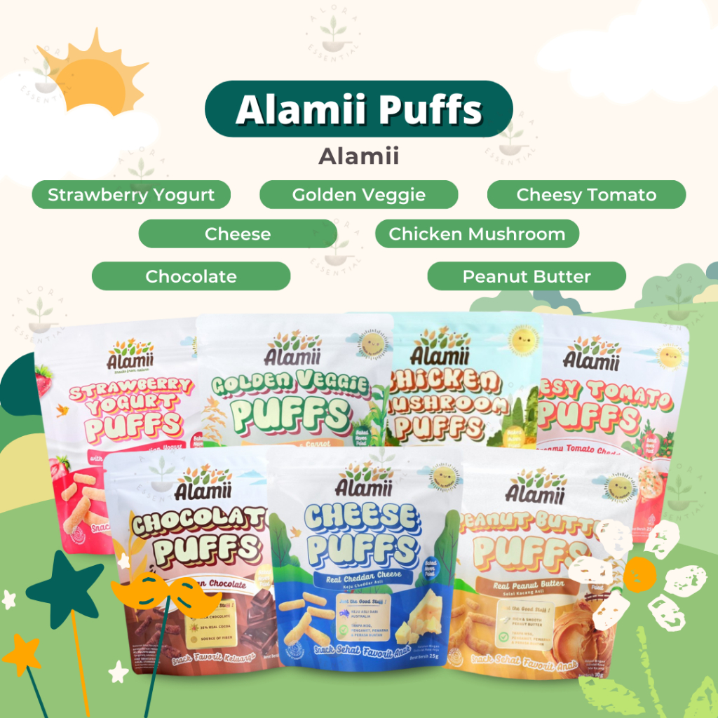 Jual Alamii Puff 30gr - Snack Bayi - Cemilan Bayi - Cemilan Anak ...