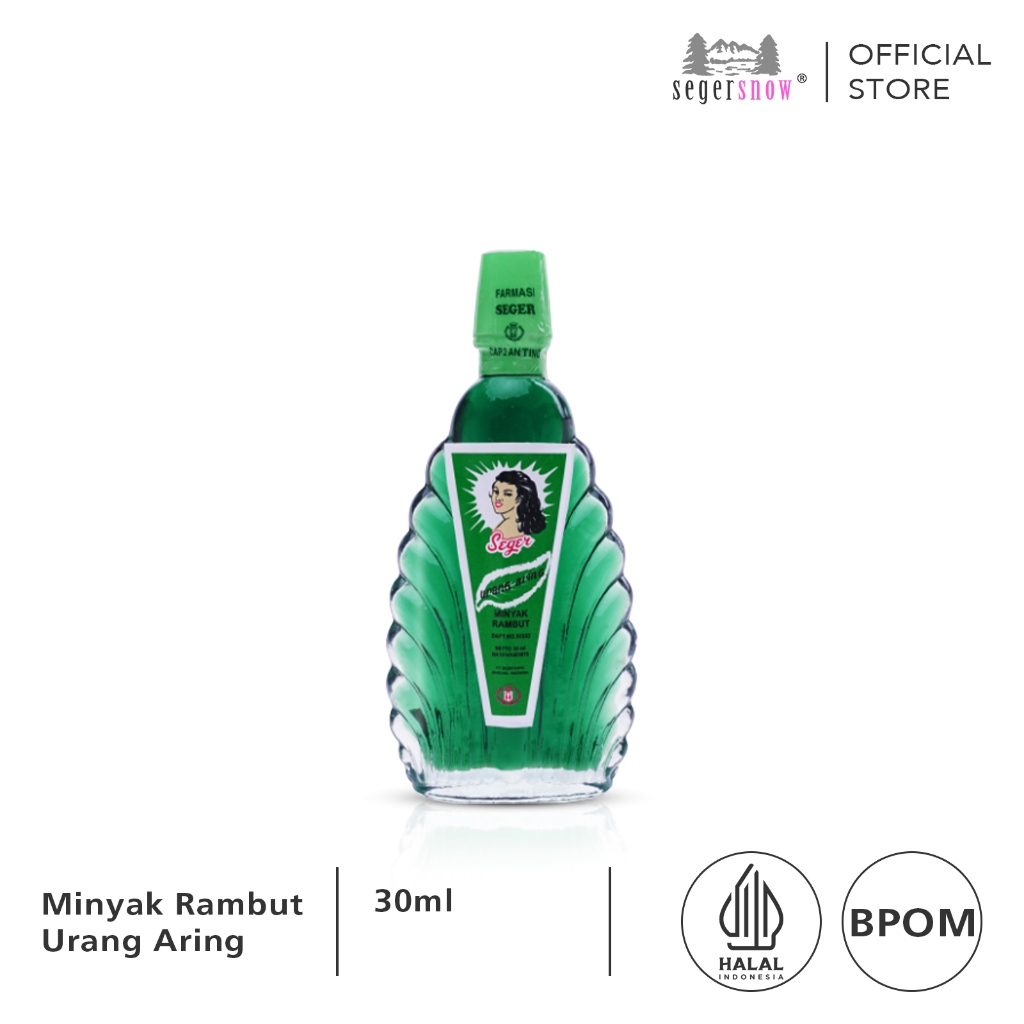 Jual Seger Snow Urang Aring Minyak Penyubur Rambut Halal BPOM 30ml ...