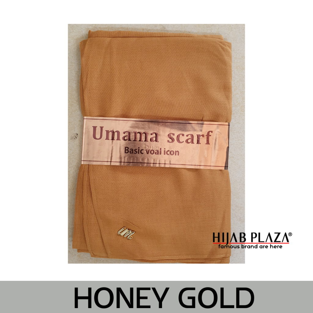 Jual Umama Scarf Basic Voal Icon Metal Logo dan Non Logo Hijab Segi ...
