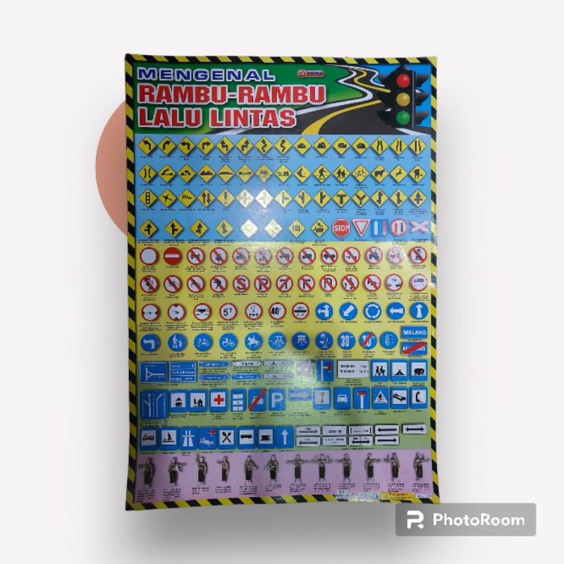 Jual POSTER PAHLAWAN NASIONAL MACAM-MACAM BANGUNAN RAMBU LALU LINTAS ...