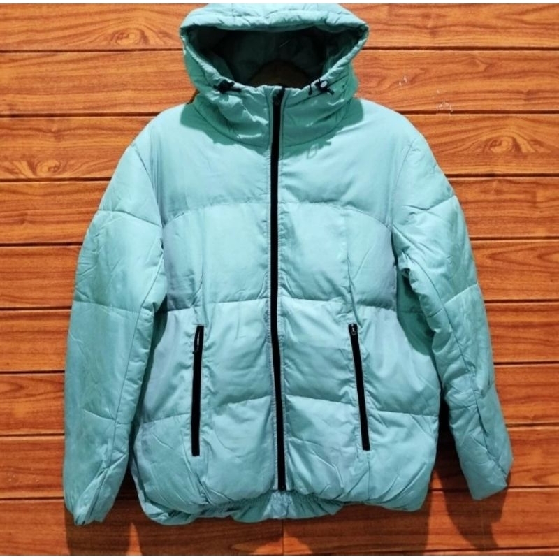 Jual Jacket puffer second branded ukuran L fit xl | Shopee Indonesia