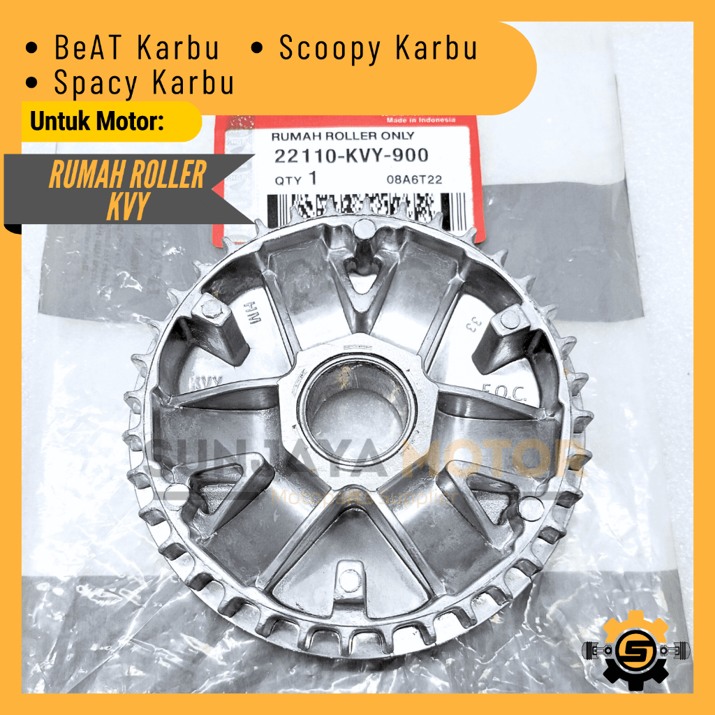 Jual Variator CVT KVY Rumah Roller Original Honda Beat Karbu Scoopy ...