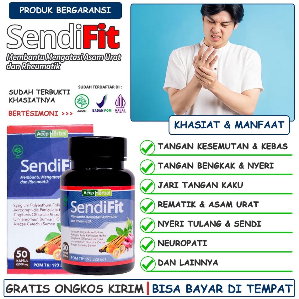 Jual Obat Tangan Kesemutan Dan Kebas Keseleo Tangan Bengkak Nyeri ...