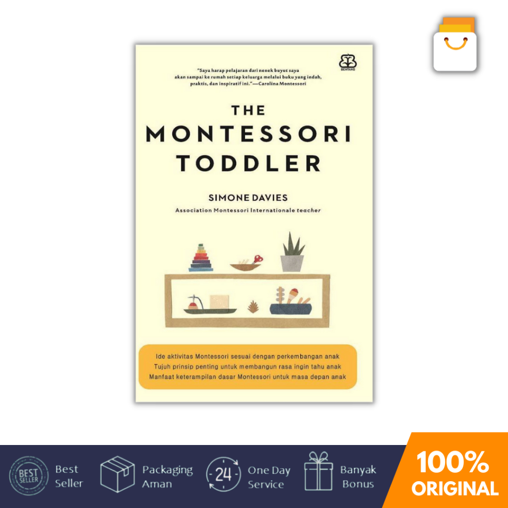Jual Buku The Montessori Toddler - Simone Davies - Mizan | Shopee Indonesia