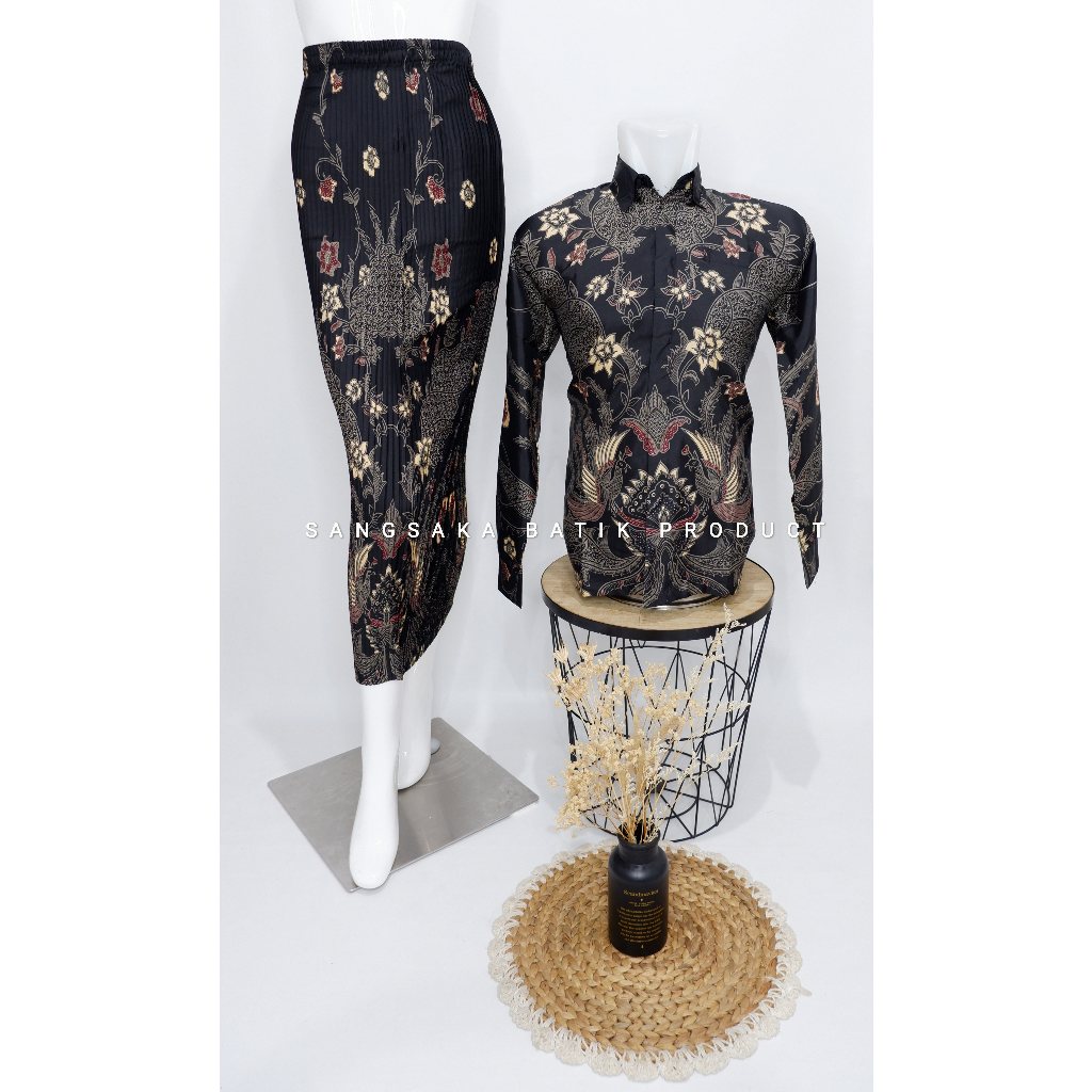 Jual Batik couple / baju batik couple / batik set / batik lengan ...