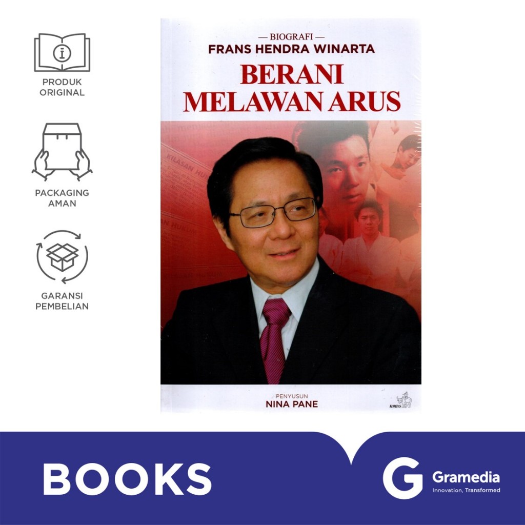 Jual Biografi Frans Hendra Winarta Berani Melawan Arus (Nina Pane ...
