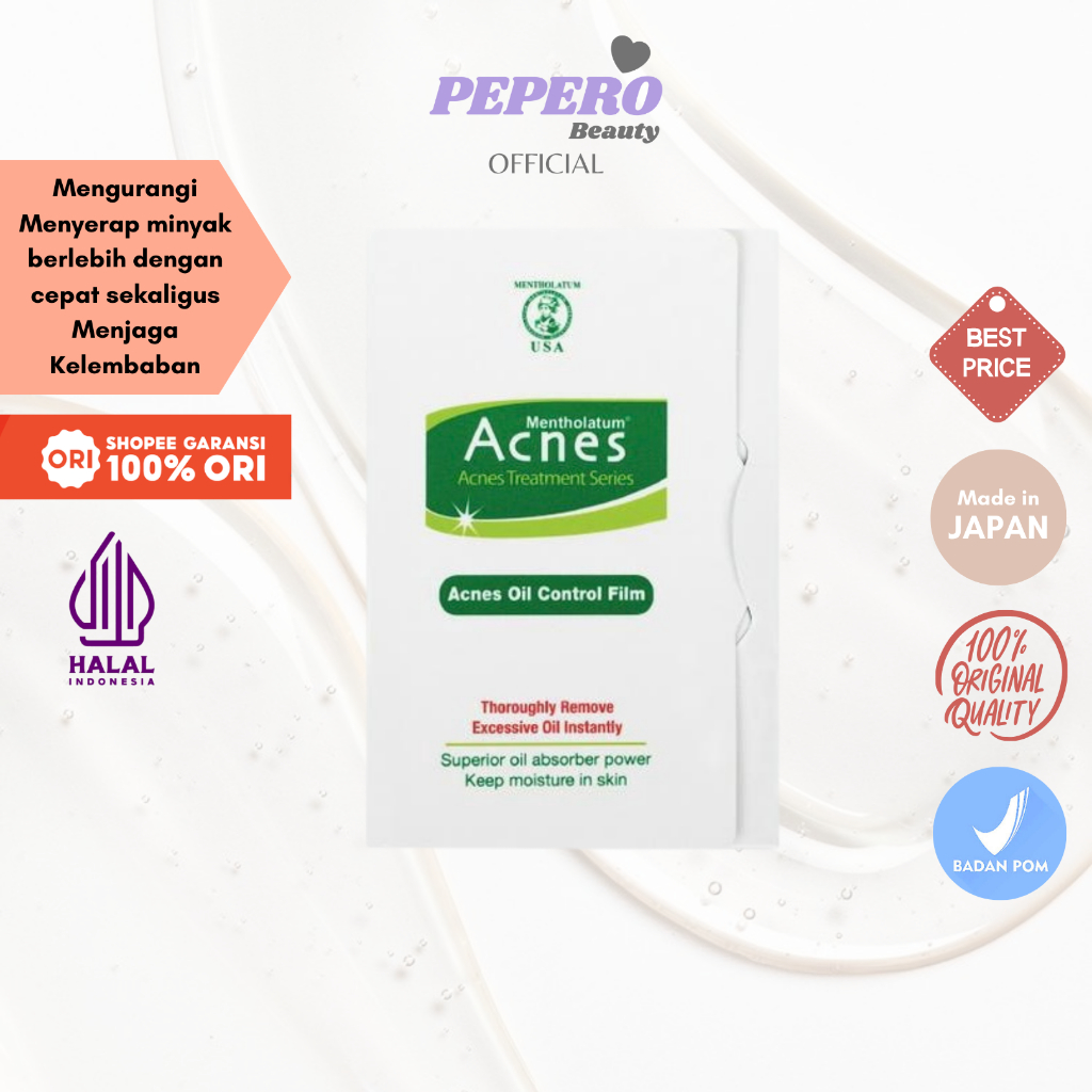 Jual ACNES Oil Control Film 50 Sheets (Kertas Minyak) | Shopee Indonesia