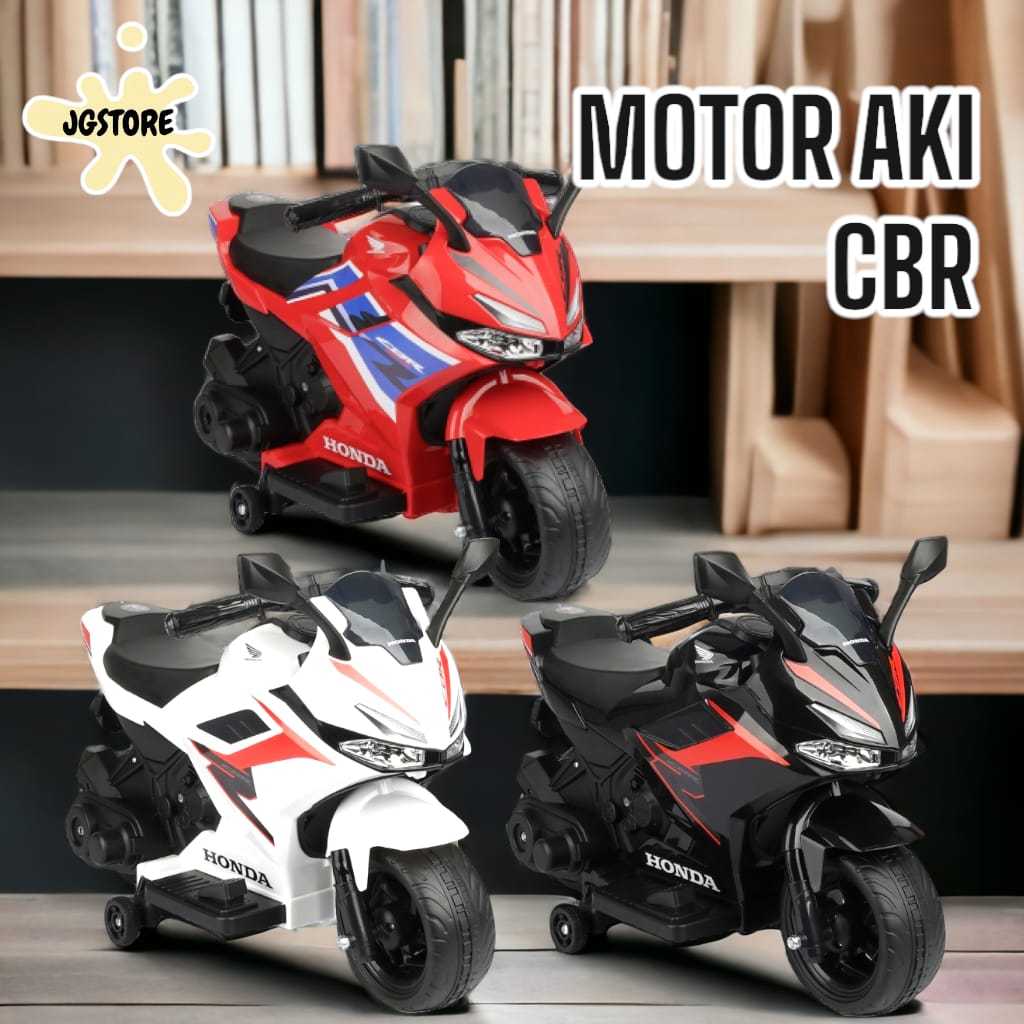 Jual Motor Aki Anak CBR PMB K615C Motoran Anak Honda lisensi | Shopee ...