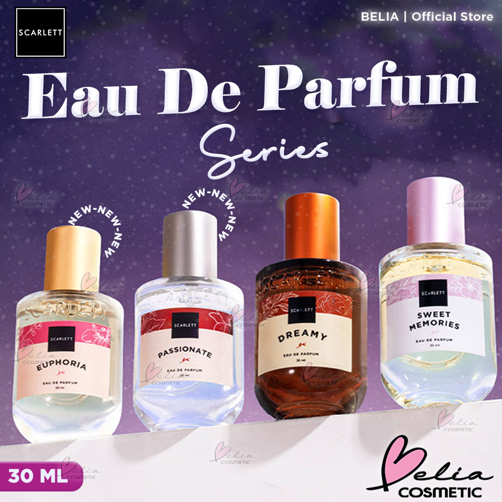 Jual BELIA SCARLETT Whitening Eau De Parfum 30mL | Sweet Memories ...