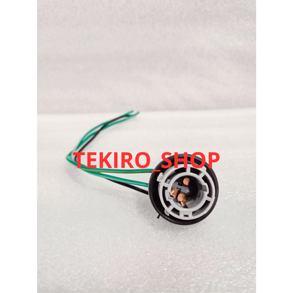 Jual Soket fitting lampu rem bayonet double 1157 BAY15D P21/5W Fiting ...