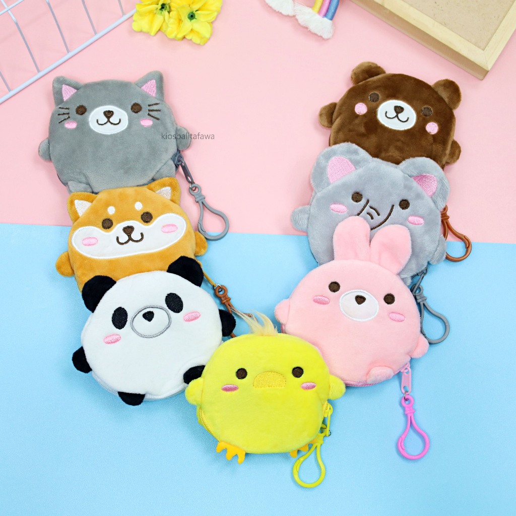 Jual (PREMIUM) Dompet Koin Karakter Melody Sanrio / Gantungan Boneka ...
