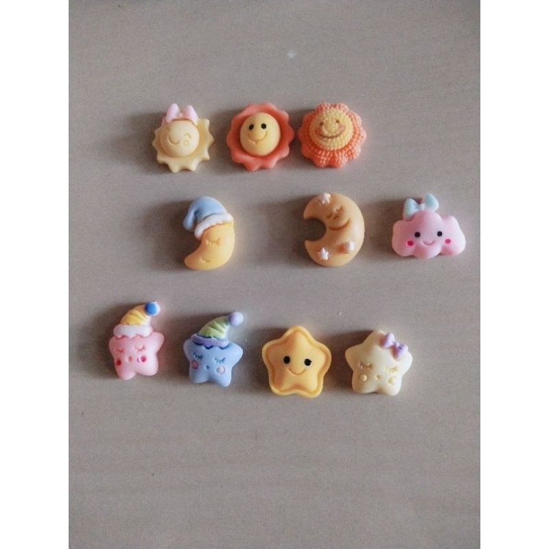 Jual CLAY LUCU/CLAY MATAHARI BULAN BINTANG PELANGI | Shopee Indonesia