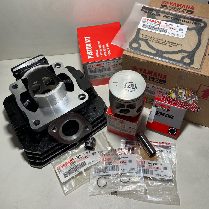 Jual Paket Cylinder Block Buring Blok 3KA YP1 Piston Kit Paking RX King ...