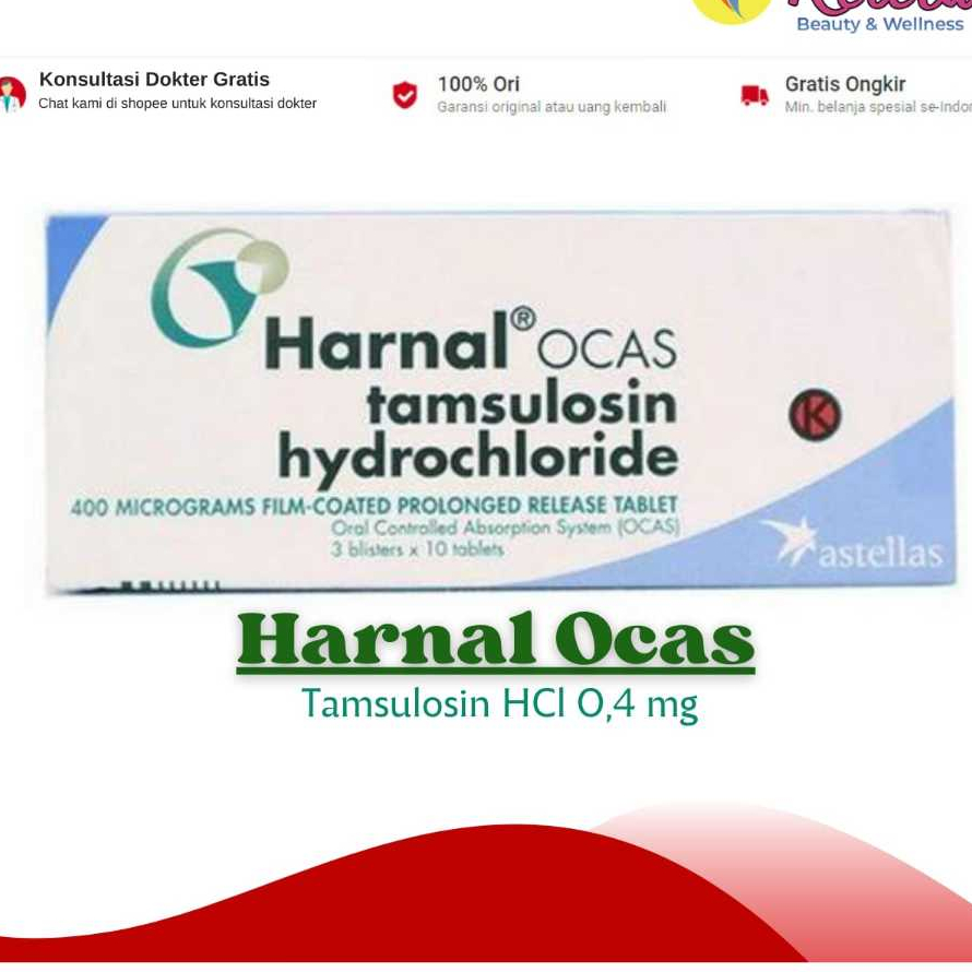 Jual Harnal Ocas 0.4 Mg 30 Tablet | Shopee Indonesia