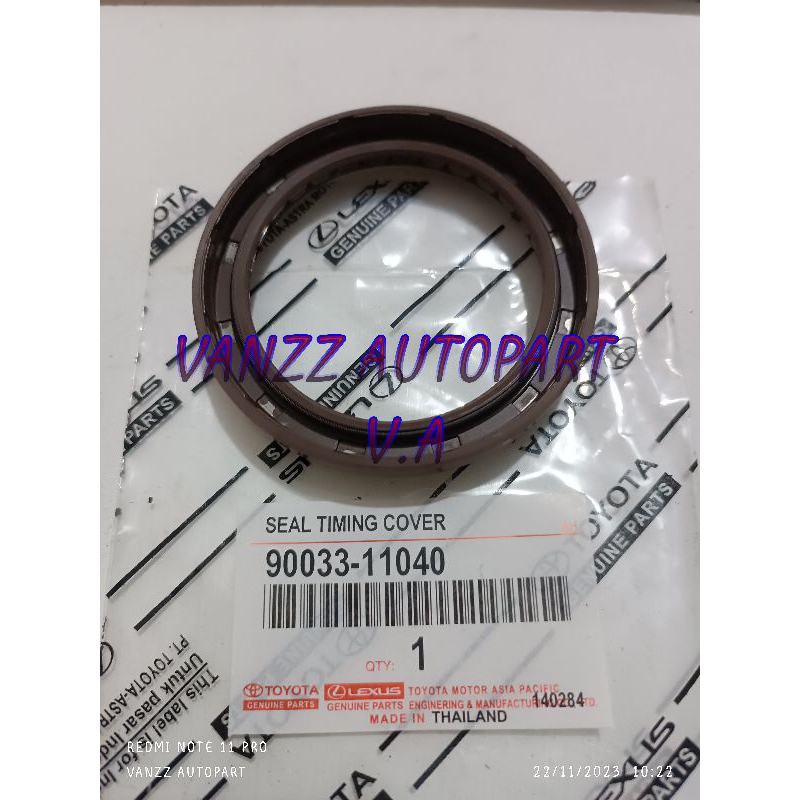 Jual seal kruk as depan seal timing cover Toyota ryno, dynasaurus,125ht ...
