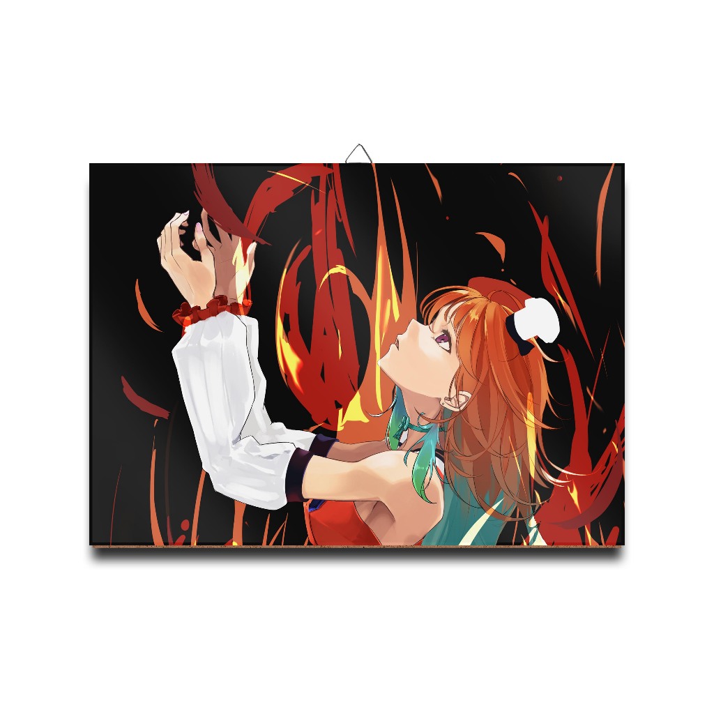 Jual Poster dinding kayu anime vtuber TAKANASHI KIARA PHOENIX - HOLO EN ...