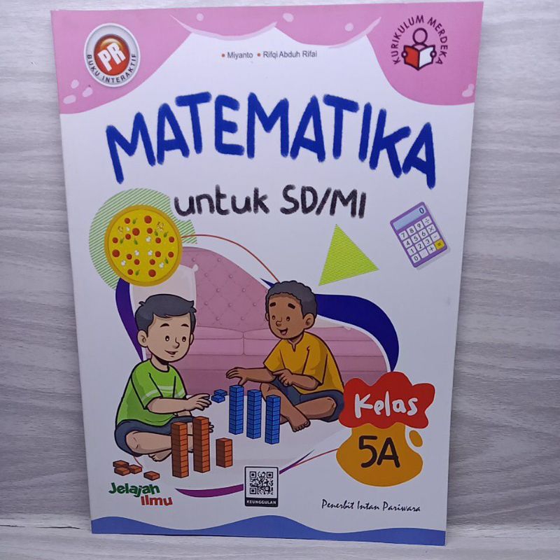 Jual Buku PR interaktif MATEMATIKA SD/MI Kelas 5 jilid 5A kurikulum intan pariwara | Shopee ...