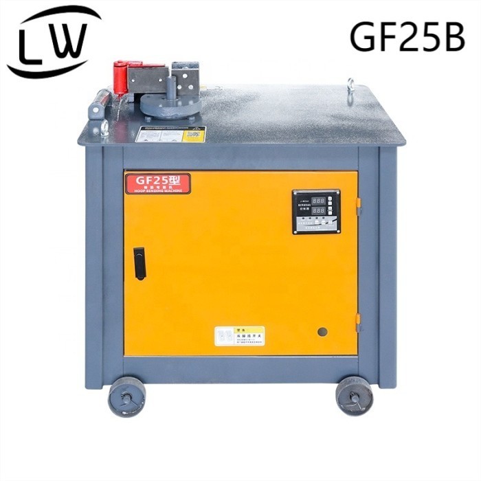 Jual MESIN BENDING BESI BAJA / PEMBENGKOK BESI / BAR BENDER GF25 CNC ...
