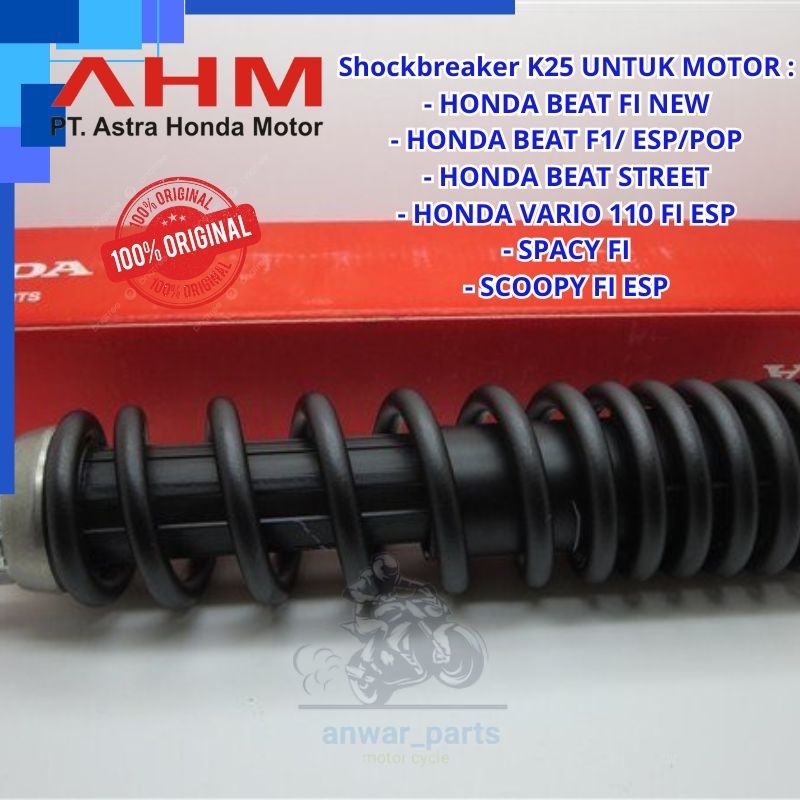 Jual AHM shockbreaker belakang original K25 HONDA BEAT FI NEW- HONDA BEAT F1/ ESP/POP - HONDA ...
