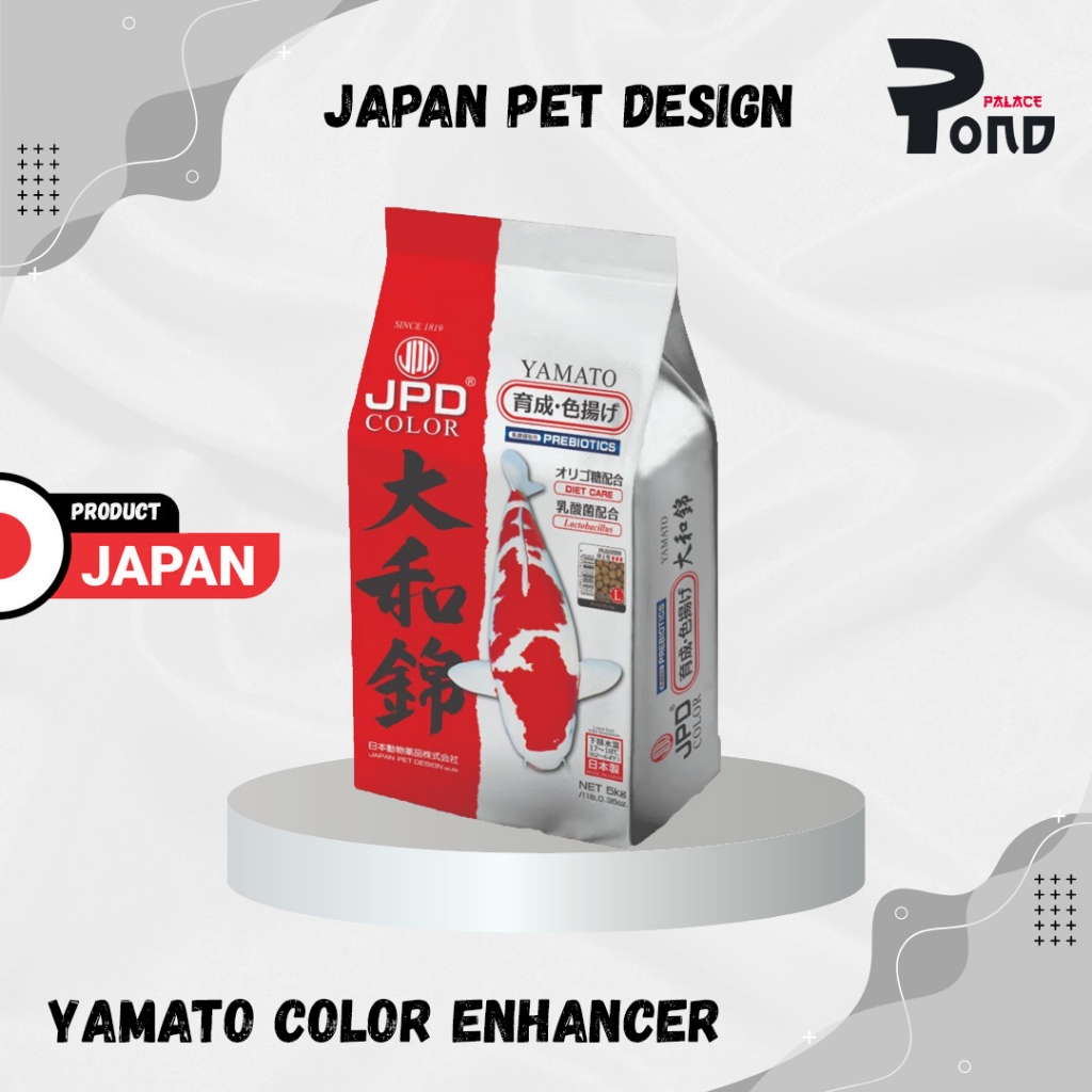 Jual Makanan Ikan Koi Food JPD Yamato Color Enchancer 5Kg | Shopee ...