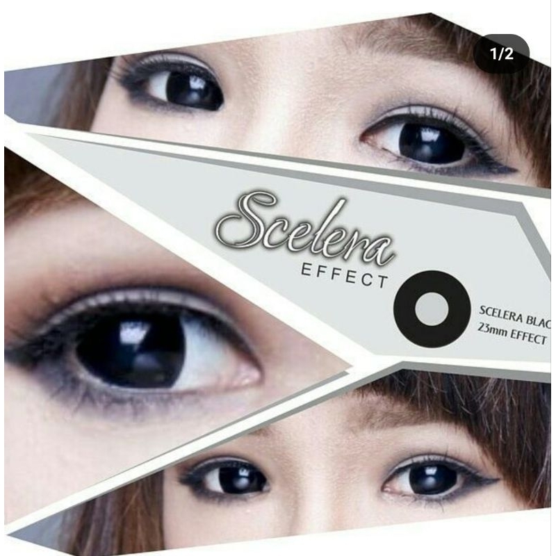 Jual SOFTLENS SCELERA EFFECT 23 MM BIG EYE ( NORMAL & MINUS ) | Shopee ...
